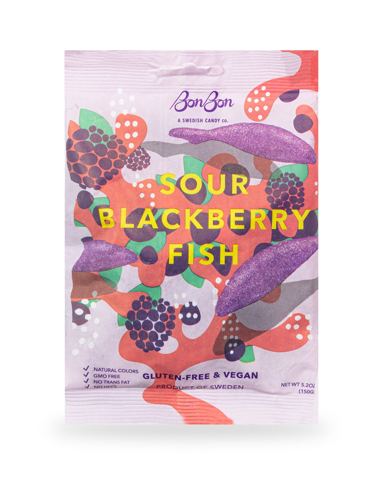 BonBon's Sour Blackberry Fish – BonBon - A Swedish Candy Co