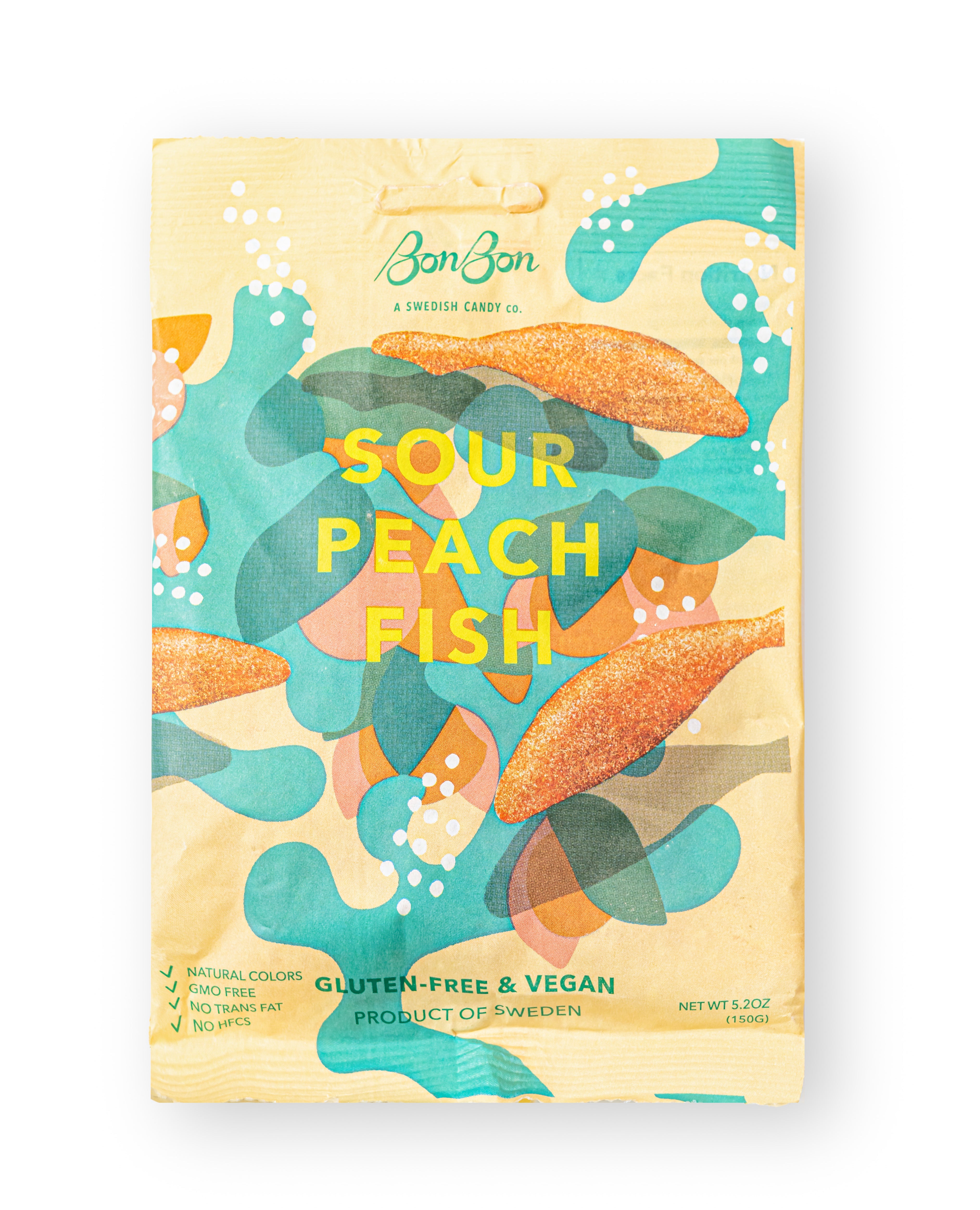 BonBon's Sour Peach Fish – BonBon - A Swedish Candy Co