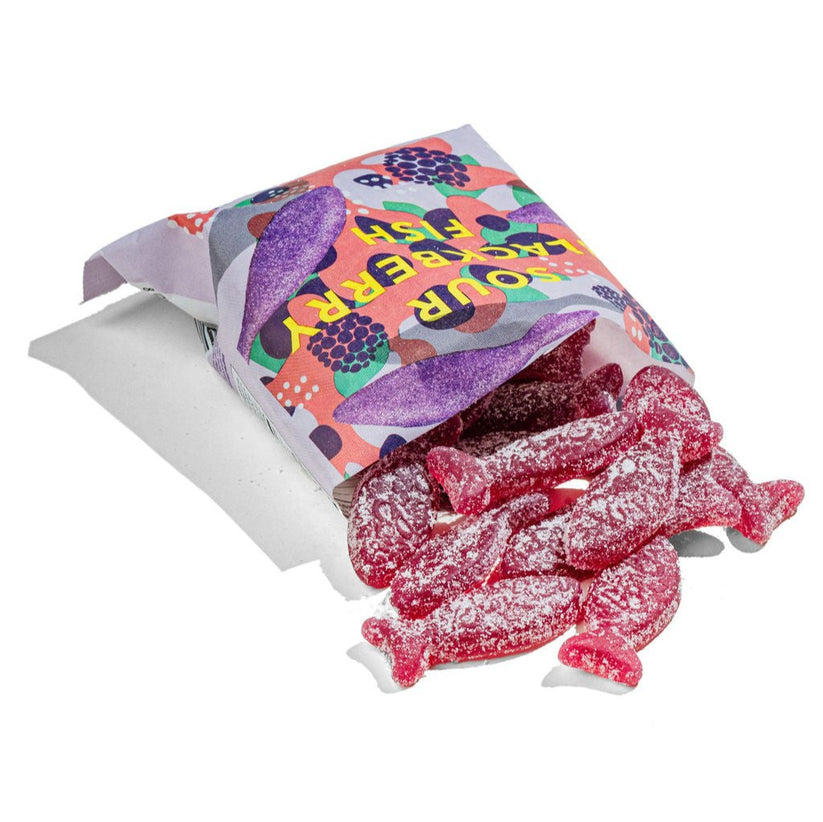 BonBon's Sour Blackberry Fish – BonBon - A Swedish Candy Co